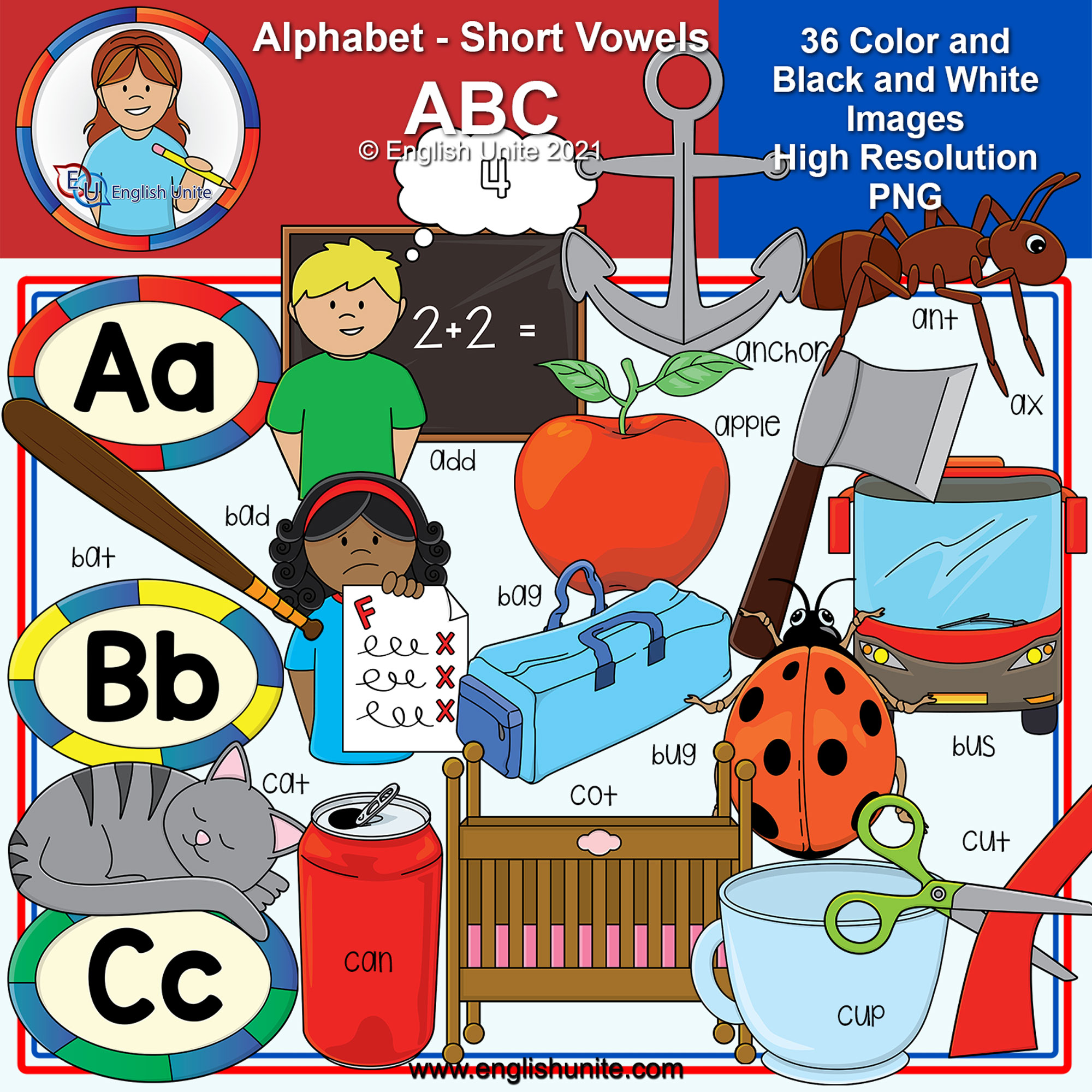 Clip Art - The Alphabet (ABC) | Made By Teachers