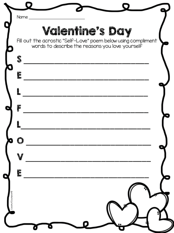 Valentine's Day Self-Love Lesson Plan | Made By Teachers