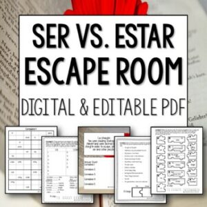 Ser and Estar Escape Room | Made By Teachers