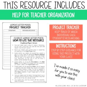 Women's History Month Banner Project Activities | Made By Teachers