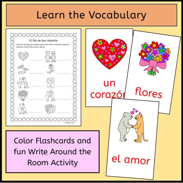 Spanish Valentine's Day - El Día de San Valentín - activities and ...
