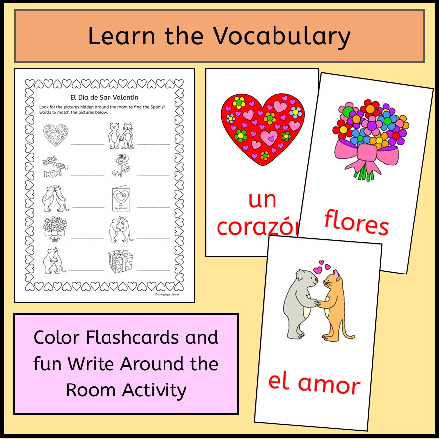 Spanish Valentine's Day - El Día de San Valentín - activities and ...