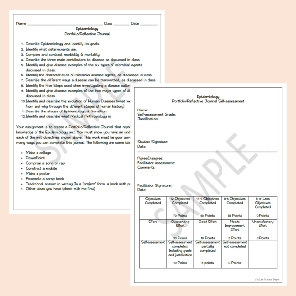 Epidemiology Assessment Pack- Two Quizzes Two Tests | Made By Teachers
