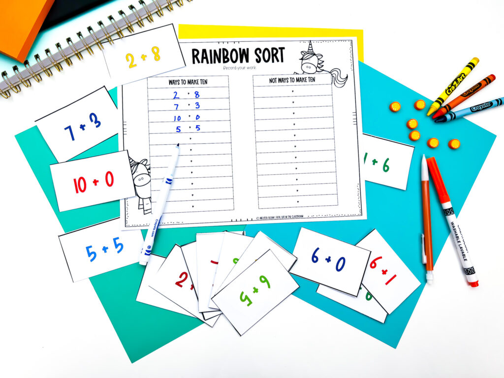 Making Ten Activities and Centers | Made By Teachers