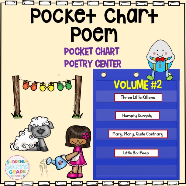 Pocket Chart Nursery Rhyme Volume #2 | Made By Teachers