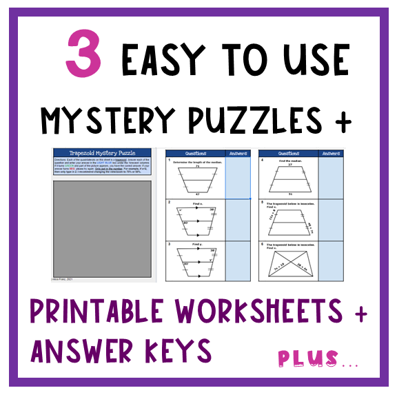 Quadrilaterals Unit Activities Digital Resources Bundle | Made By Teachers