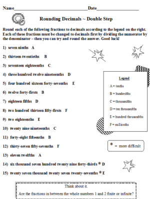 Rounding Decimals Double Step (Revised) | Made By Teachers