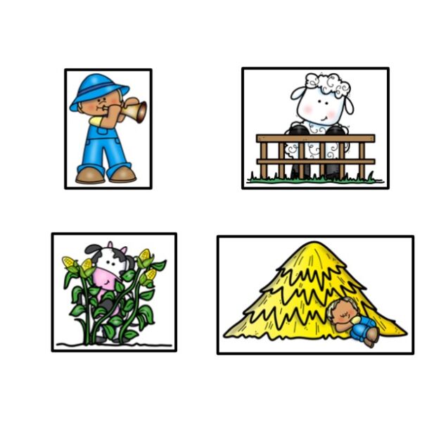 Pocket Chart Poem Little Boy Blue Nursery Rhyme | Made By Teachers