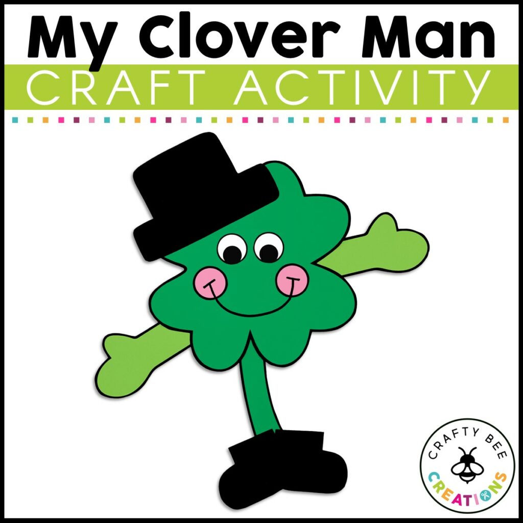 St. Patrick's Day Clover Craft | St. Patrick's Day Activities | Clover ...