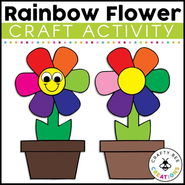 St. Patrick's Day Craft | Rainbow Craft | Flower Craft | Spring ...
