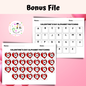 Valentine's Day Alphabet Matching | Made By Teachers