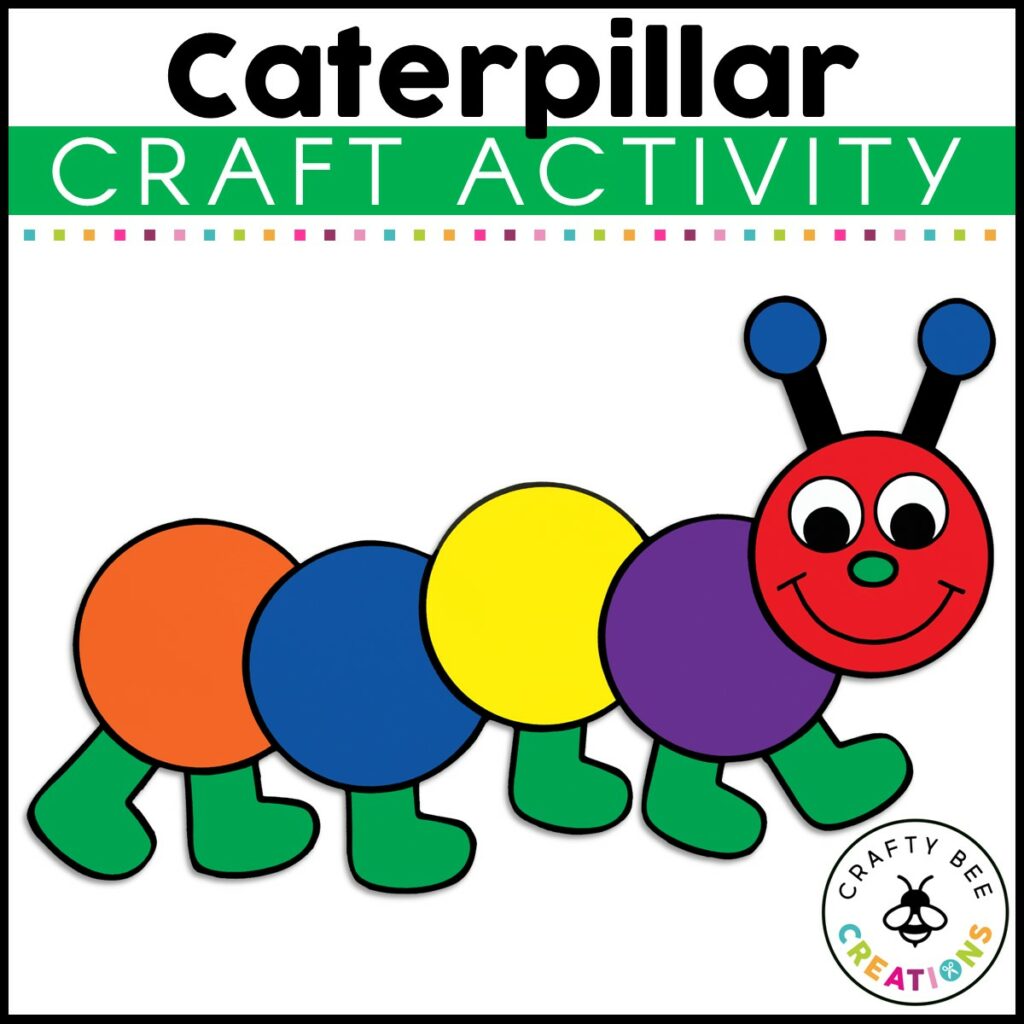 Caterpillar Craft | Spring Bulletin Board | Spring Activities | Insect ...
