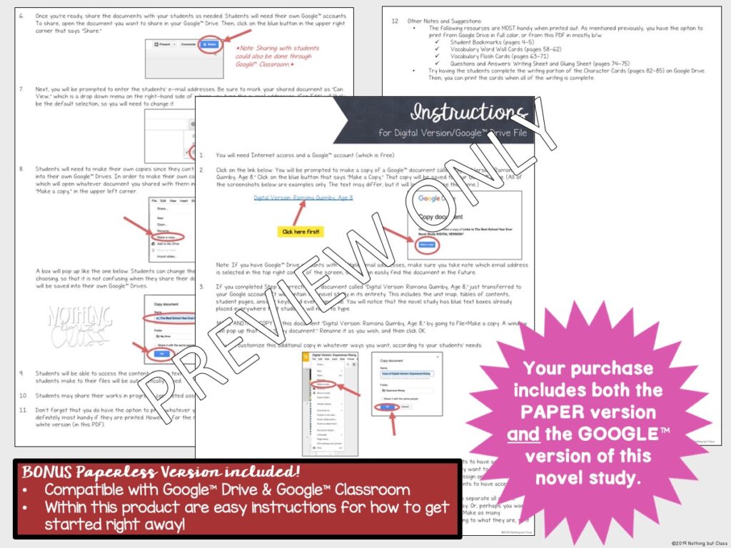 The Tiger Rising Novel Study Unit | Comprehension with Activities and ...