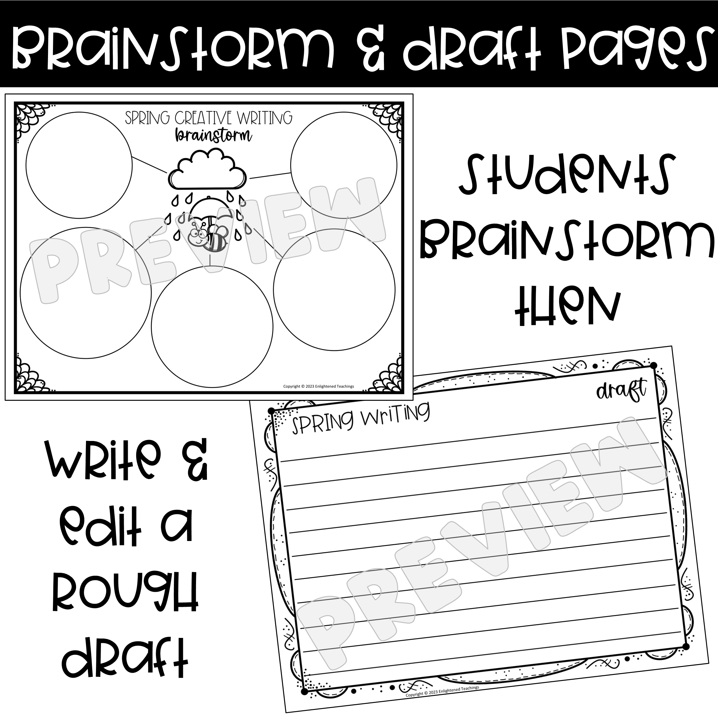 Spring Creative Writing Craft Spring Writing Prompts | Made By Teachers