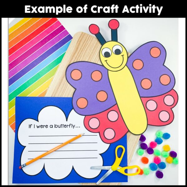 Butterfly Craft | Spring Bulletin Board | Spring Activities | Spring ...