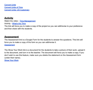 Complete Online Distance Learning 6th Estimate/Convert Measurement 6.GM ...