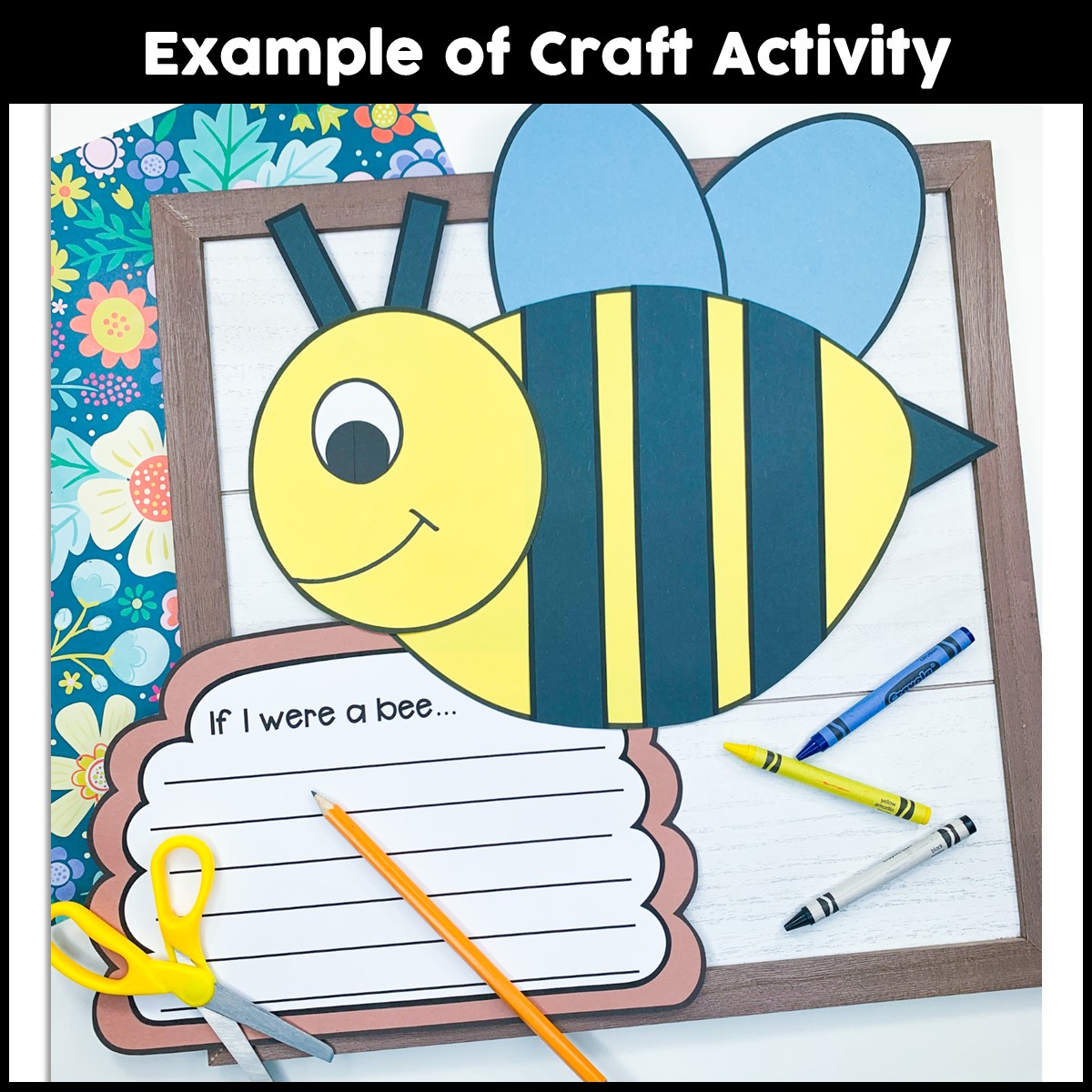 Bee Craft | Spring Bulletin Board | Spring Activities | Spring Writing ...
