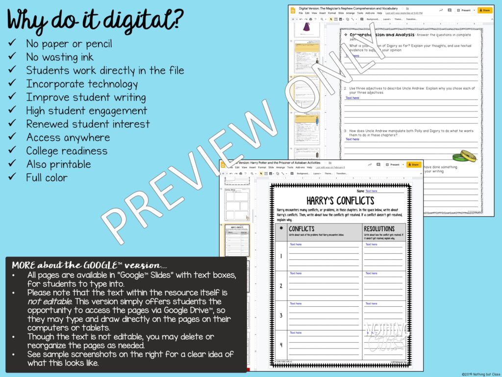 The Twits Novel Study Unit | Comprehension and Vocabulary with ...