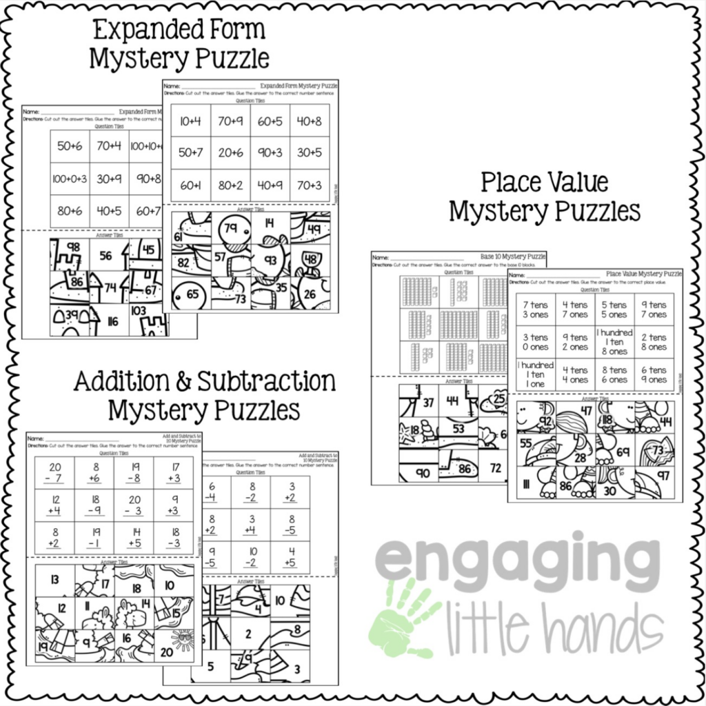 Summer Mystery Puzzles for First Grade | Made By Teachers