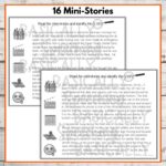 WH Questions Activity Short Stories Support Strips and Graphic ...