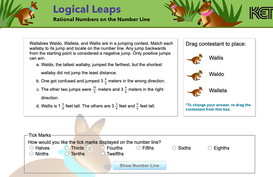 Complete Online Distance Learning 7th Math Rational Numbers 7.N.1.1 ...