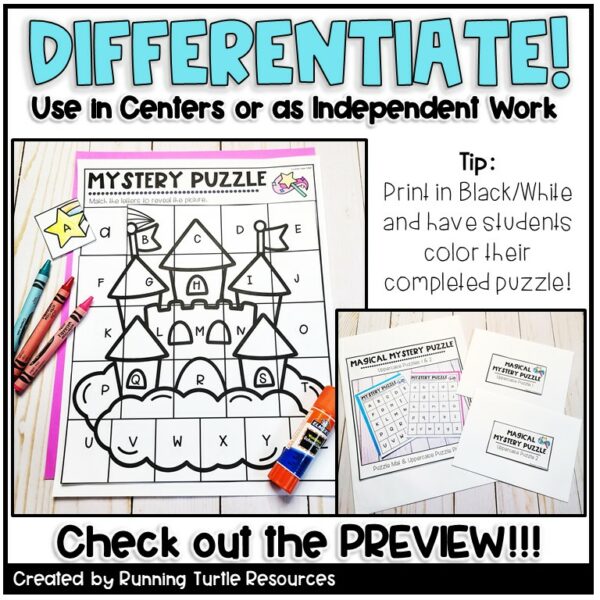 Alphabet Mystery Puzzles | Made By Teachers