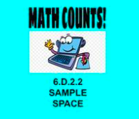Complete Online Distance Learning 6th Math Sample Space 6.D.2.2 | Made ...