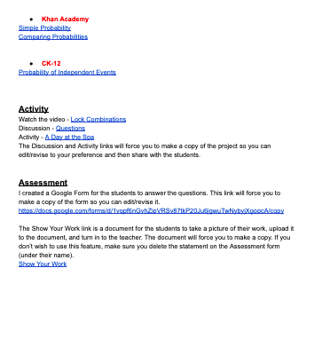 Complete Online Distance Learning 6th Math Exp & Theor Probability 6.D ...