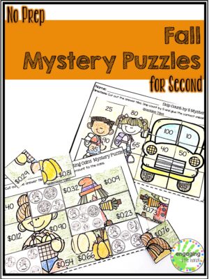 Bundle of Math Mystery Puzzles for Second Grade | Made By Teachers