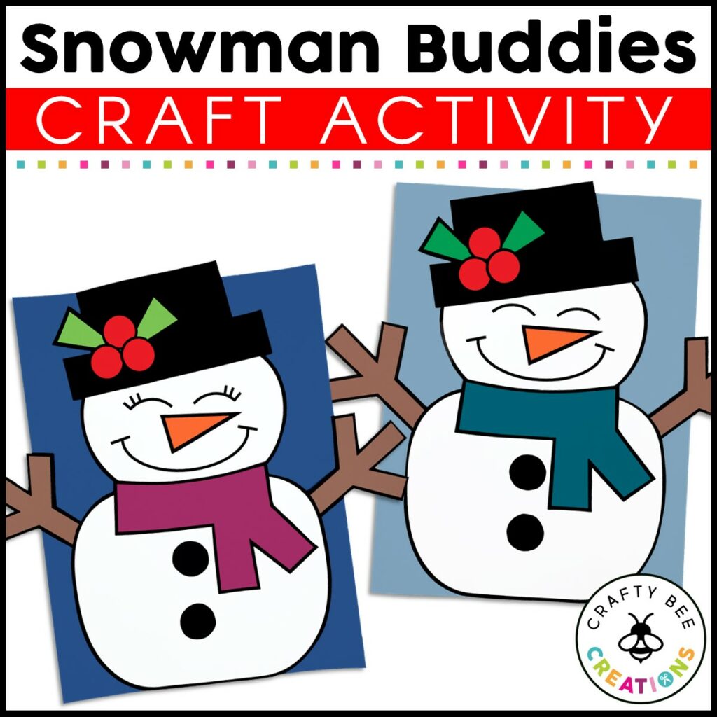 Snowman Craft | Build a Snowman | Snowmen at Night | Snowmen at ...