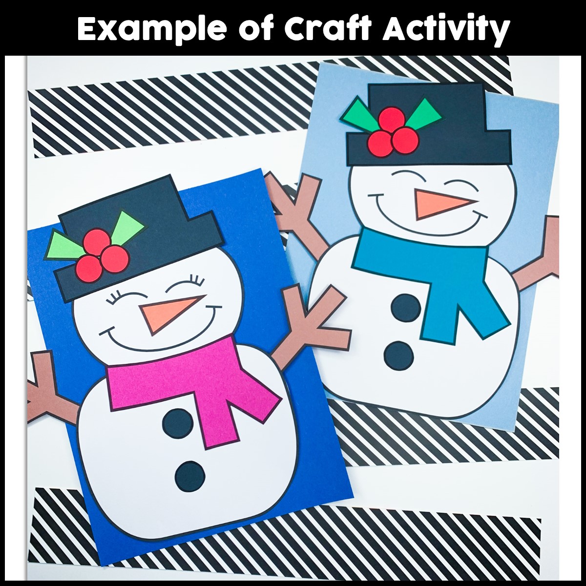Snowman Craft | Build a Snowman | Snowmen at Night | Snowmen at ...