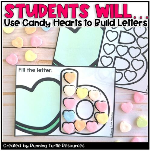 Valentine Letter and Number Formation Task Cards | Made By Teachers