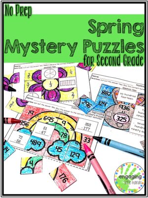 Spring Mystery Puzzles for Second Grade | Made By Teachers