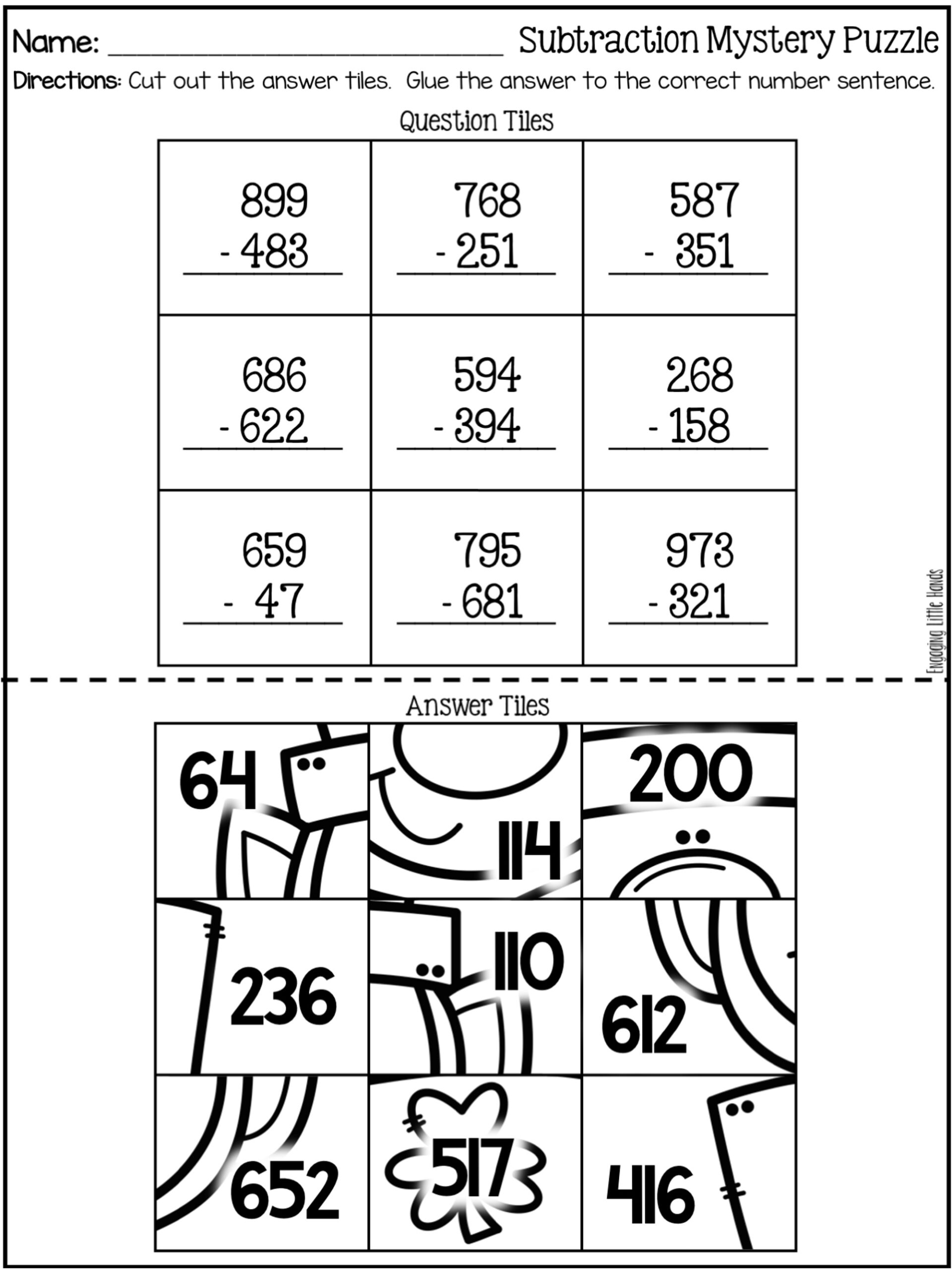 Spring Mystery Puzzles for Second Grade | Made By Teachers