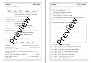 Magic Tree House "Midnight on the Moon" worksheets | Made By Teachers