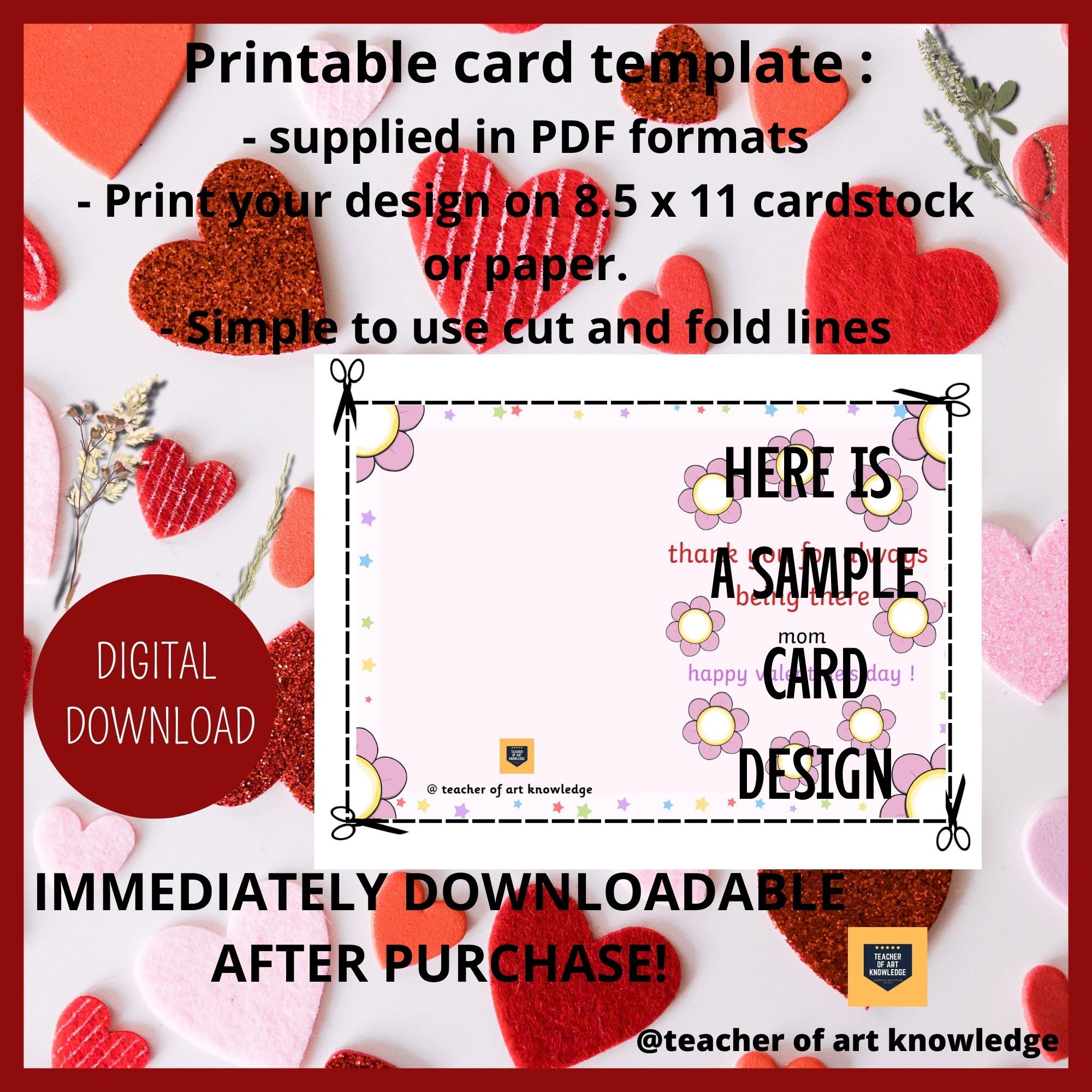 Valentine's greeting card - Zentangle Coloring Page | Made By Teachers