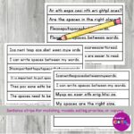 Handwriting Practice for Spacing Between Letters and Words | Made By ...