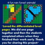 Rainforest Animals 100s Chart | Hundreds Charts | 100 Chart Mystery ...