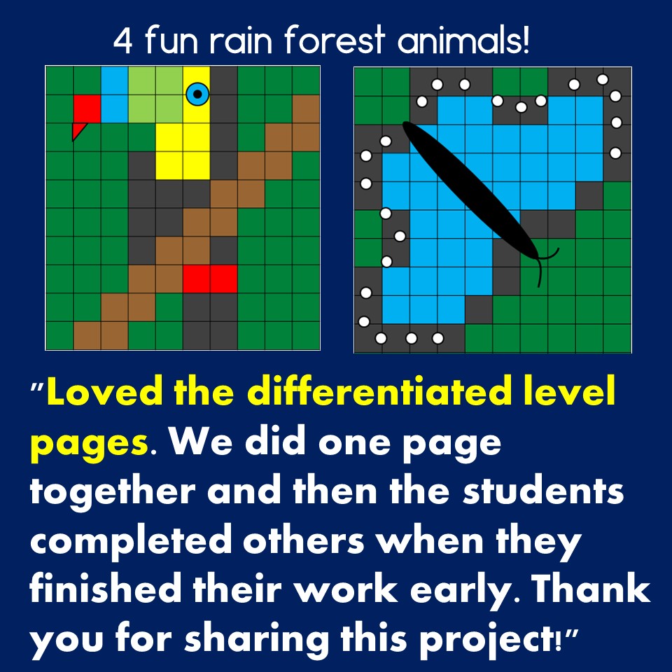 Rainforest Animals 100s Chart | Hundreds Charts | 100 Chart Mystery ...