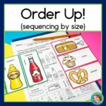Compare Lengths and Sequence by Size | Order by Length Food Theme ...