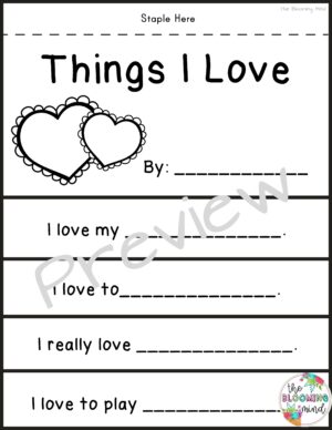 Valentine's Day Flip Book Writing Activity | Made By Teachers