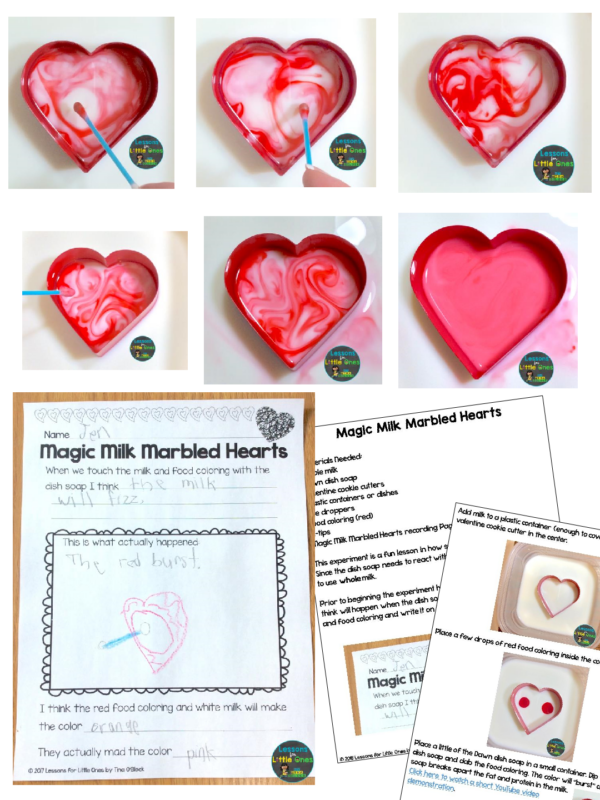 Valentine Science Experiments STEM Activities & Pages Valentine's Day ...