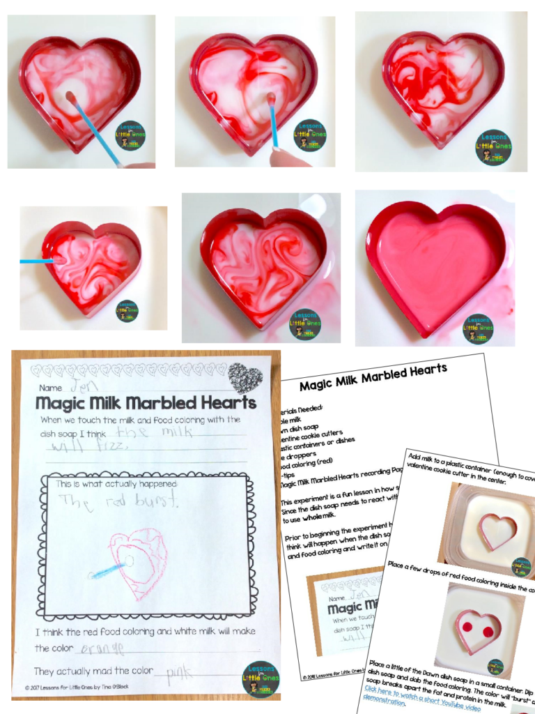 Valentine Science Experiments STEM Activities & Pages Valentine's Day ...