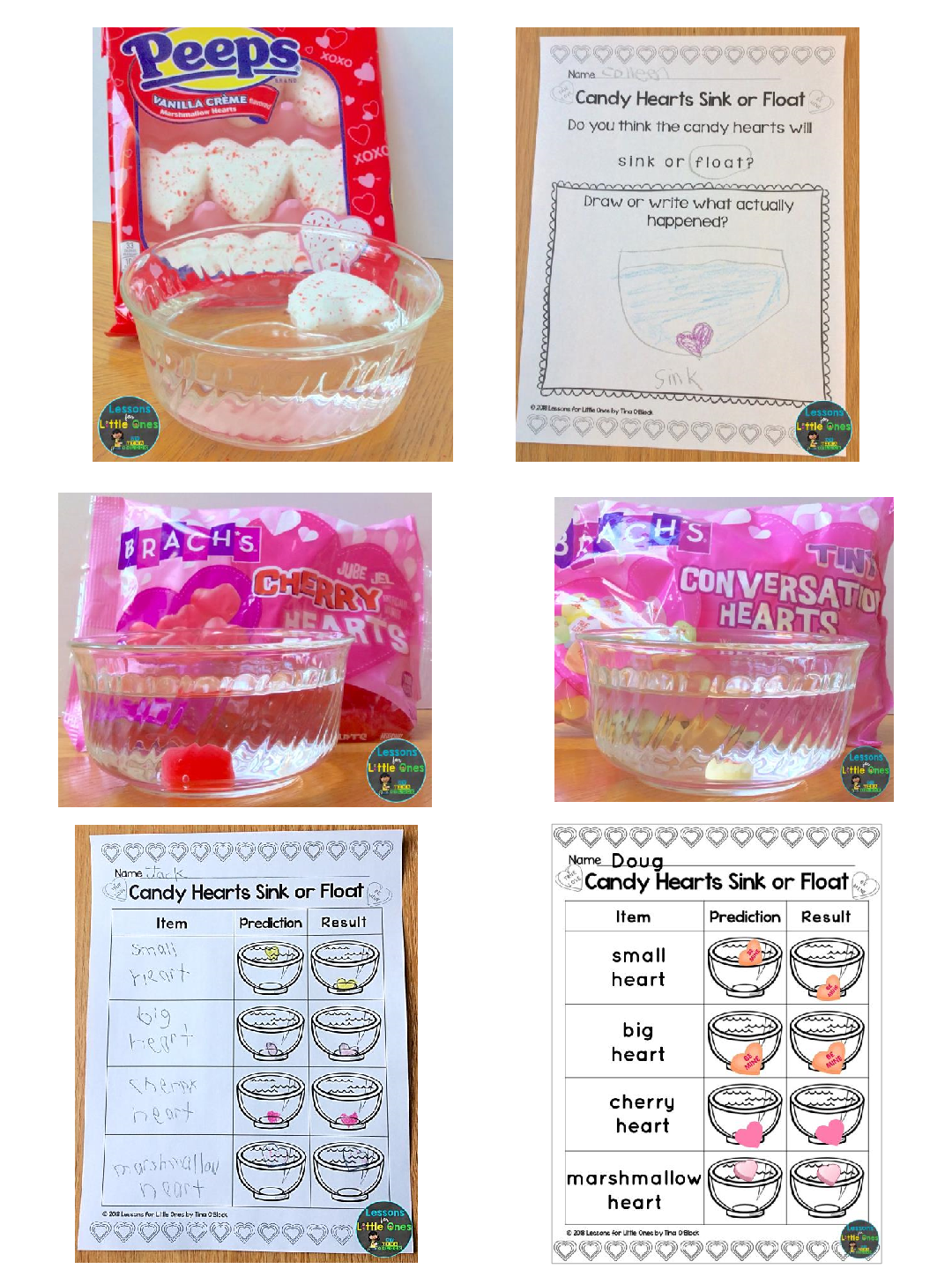 Valentine Science Experiments STEM Activities & Pages Valentine's Day ...
