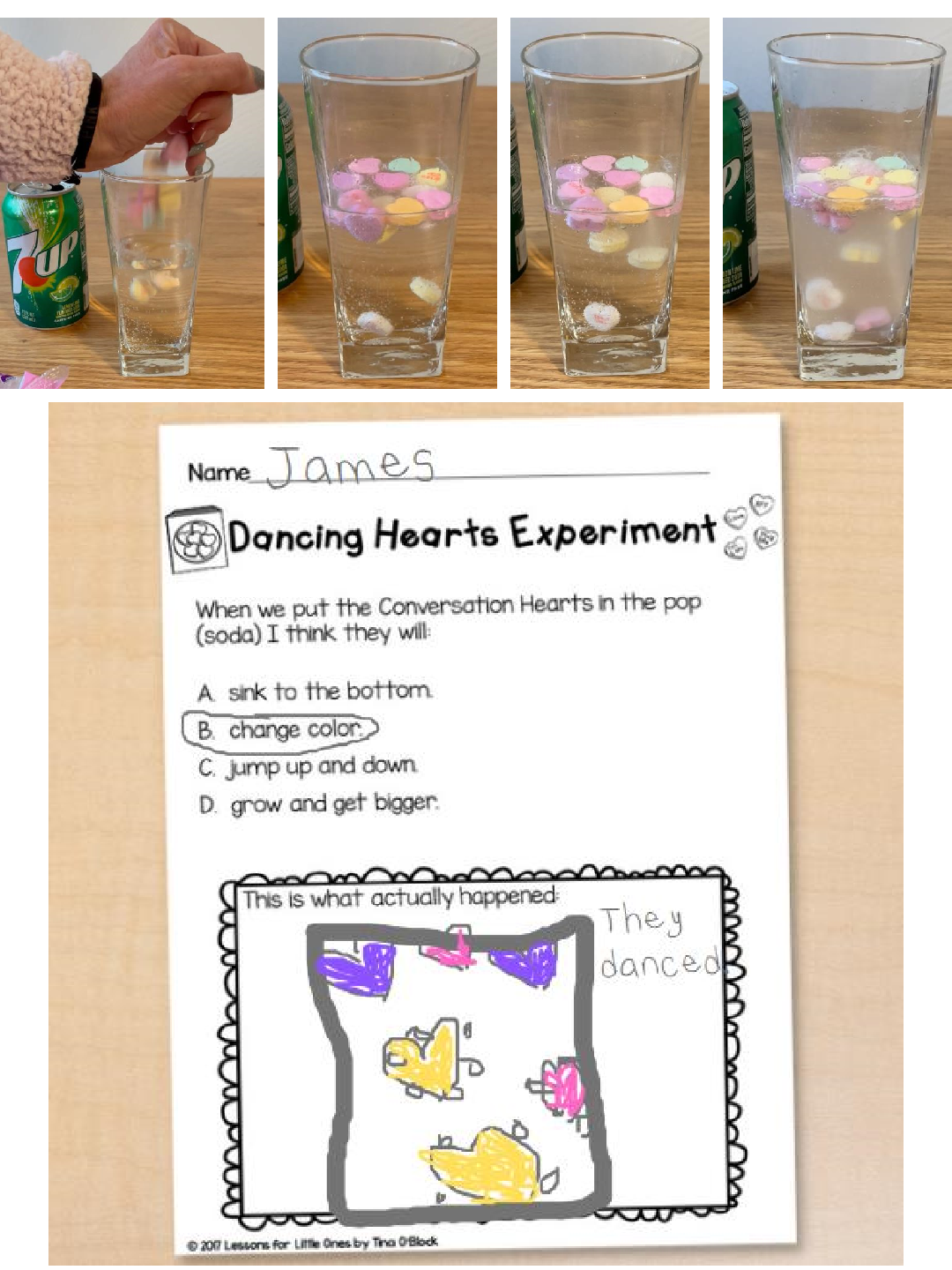 Valentine Science Experiments STEM Activities & Pages Valentine's Day ...