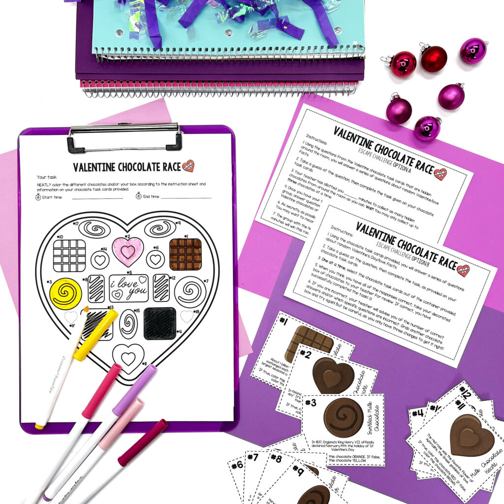 VALENTINE'S DAY Escape Room (Team Building Activities) | Made By Teachers