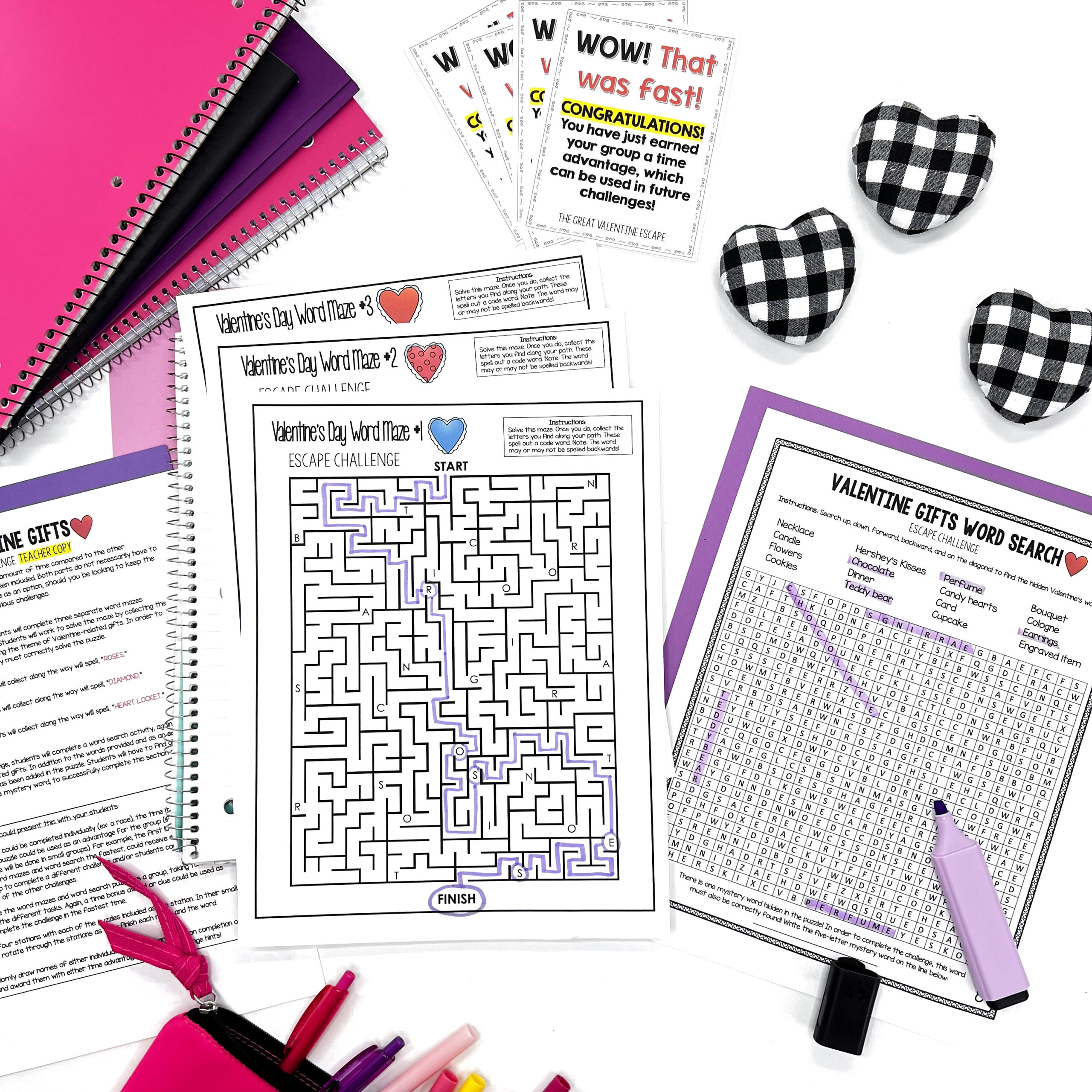 VALENTINE'S DAY Escape Room (Team Building Activities) | Made By Teachers