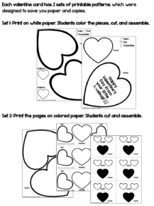 Valentine's Day Crafts Cards for Parents from Students Valentine Crafts ...