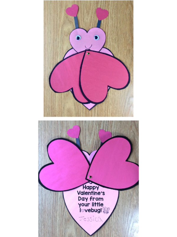 Valentine's Day Crafts Cards for Parents from Students Valentine Crafts ...