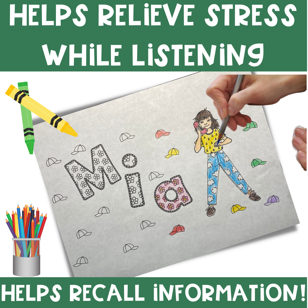 Front Desk First Chapter Friday Coloring Sheets | Made By Teachers